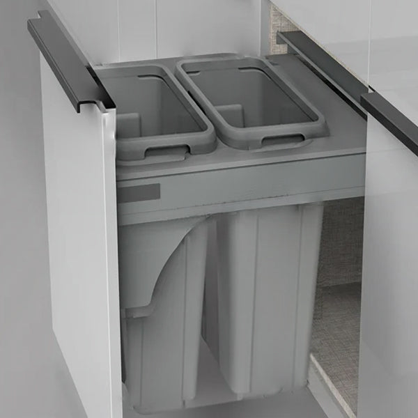 IDF Compacta Pull Out Trash Bin Drawer | Soft Close Dapur Modern ...